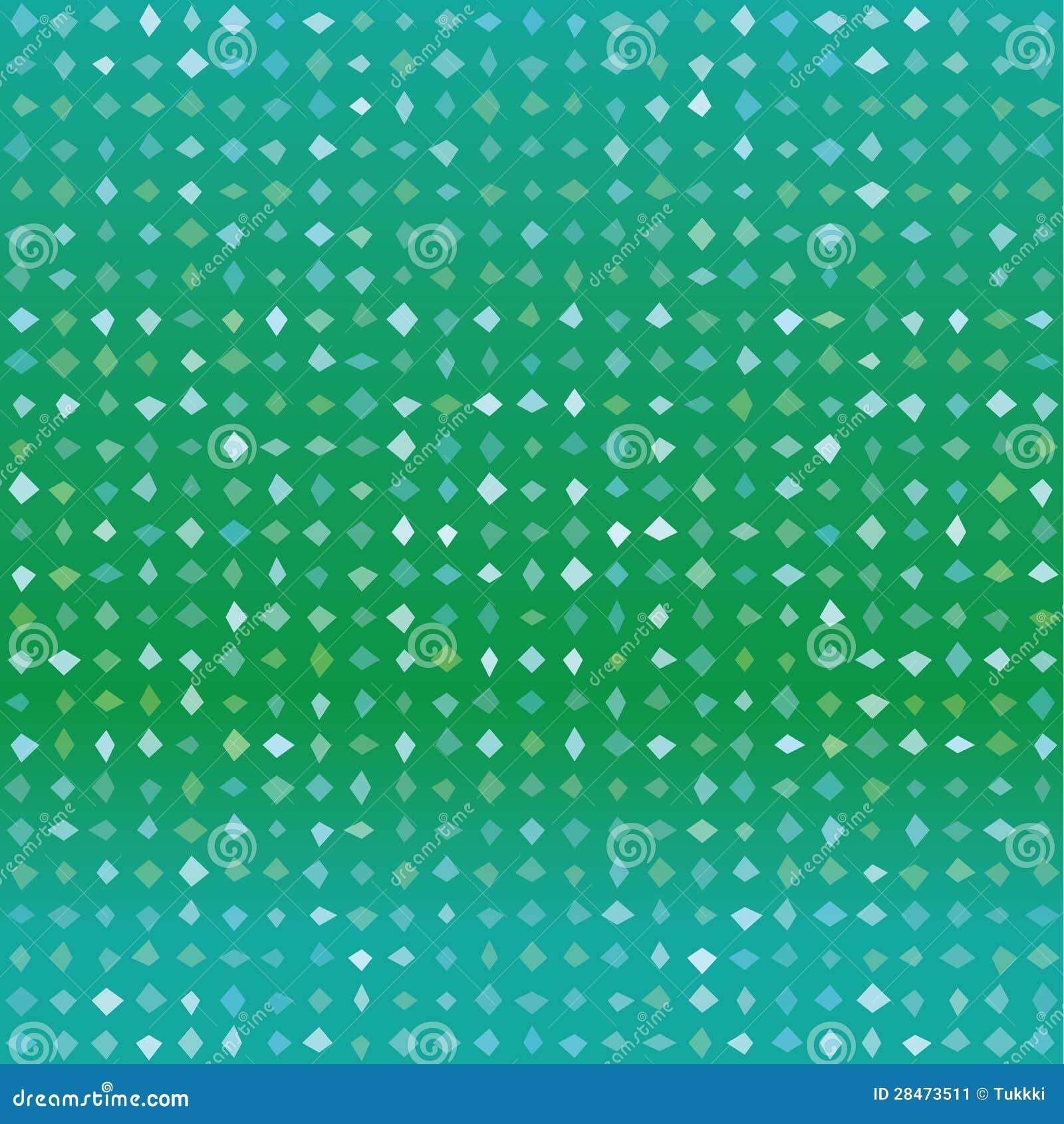 Seamless Green Vector Pattern with Random Shapes Stock Vector ...