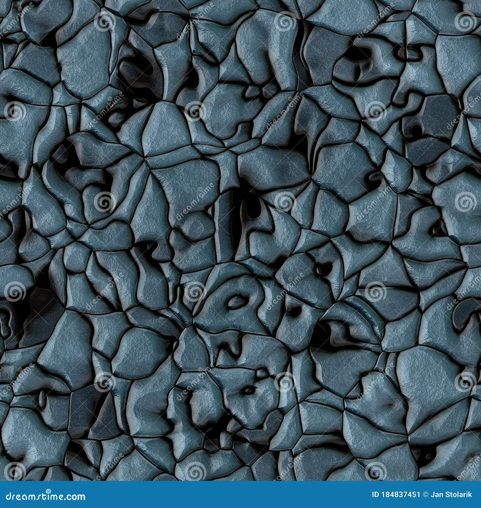 Seamless Grey, Blue Stone Texture Stock Illustration - Illustration of ...