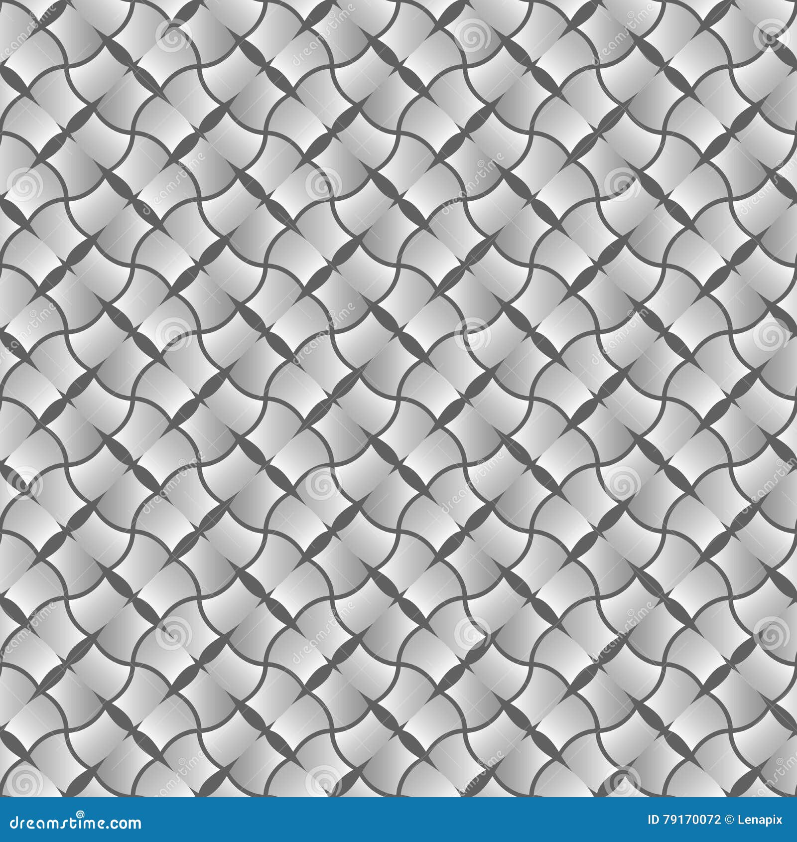 Seamless Grey Metallic Pattern. Stock Vector - Illustration of ...