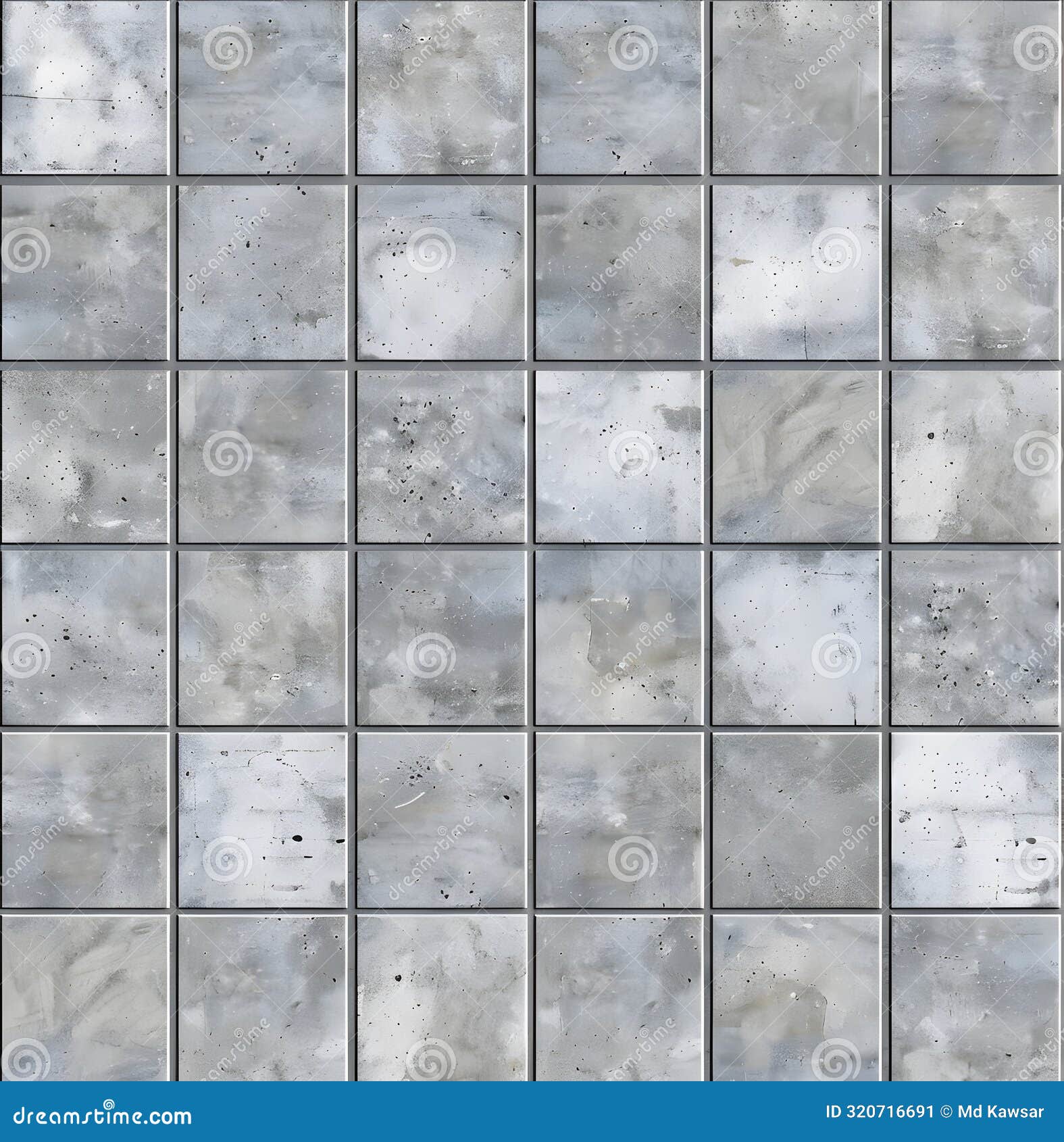 Seamless Grey Tile Floor Pattern Background Stock Illustration ...
