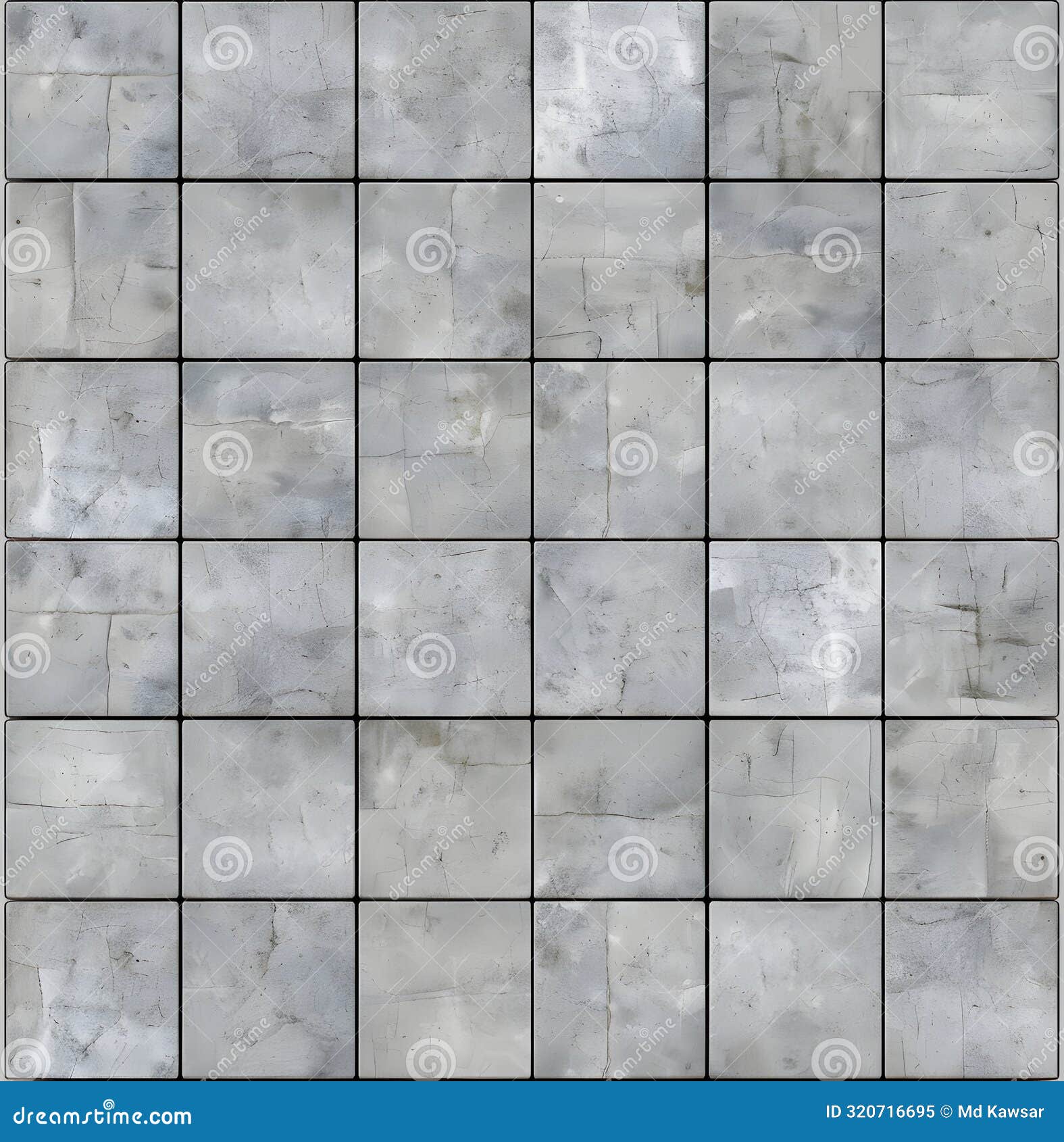 Seamless Grey Tile Floor Pattern Background Stock Illustration ...