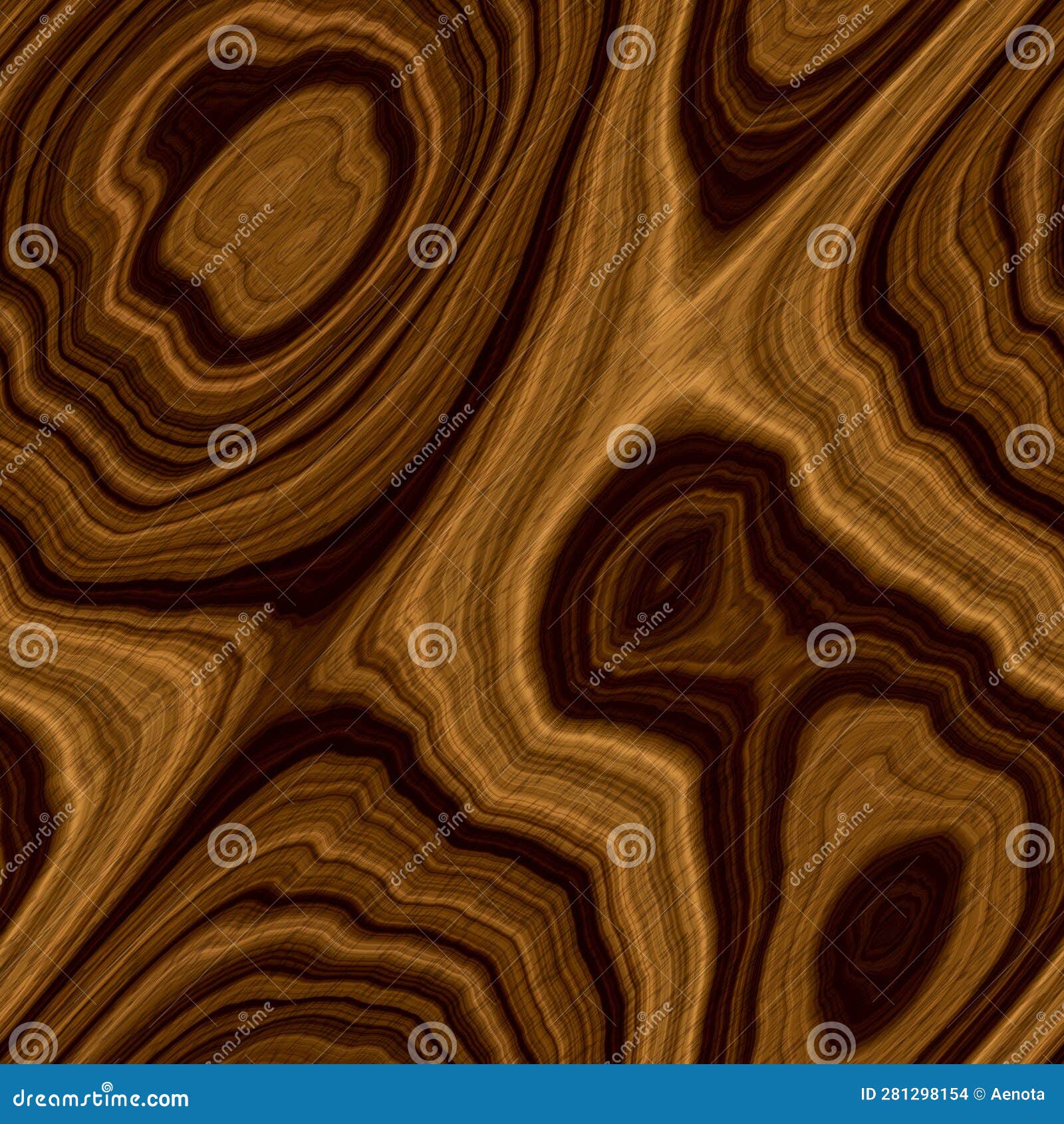 Seamless Greyish-brown Wooden Pattern Stock Illustration - Illustration ...