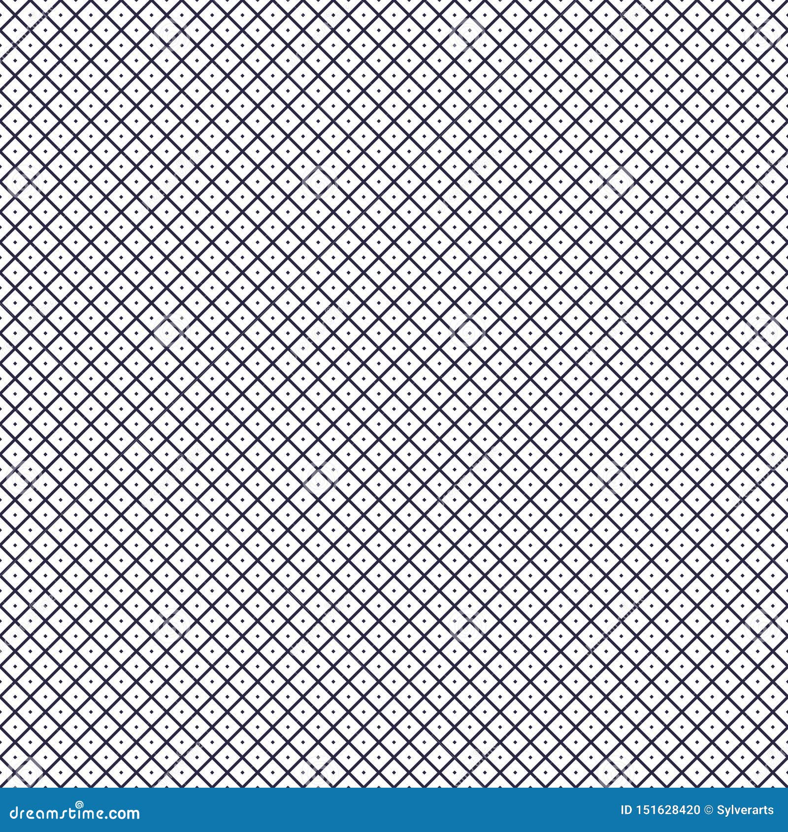 Seamless Grid Background with Small Dots, Geometric Abstract Vector ...