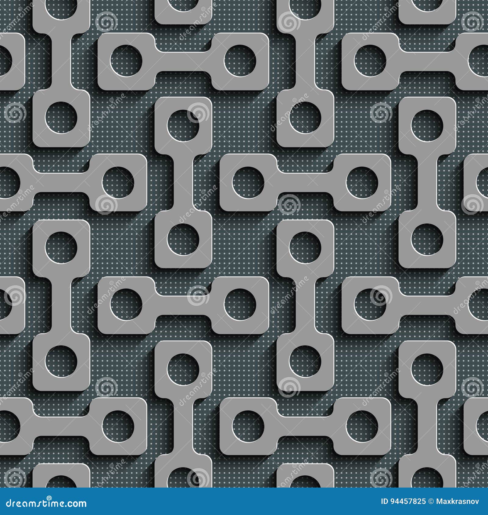 Seamless Grid Pattern stock vector. Illustration of lattice - 94457825