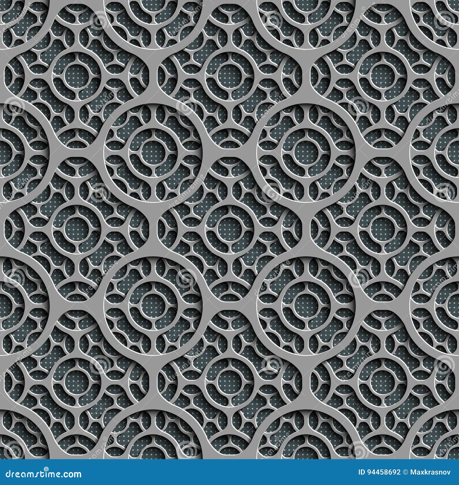 Seamless Grid Pattern stock vector. Illustration of modern - 94458692