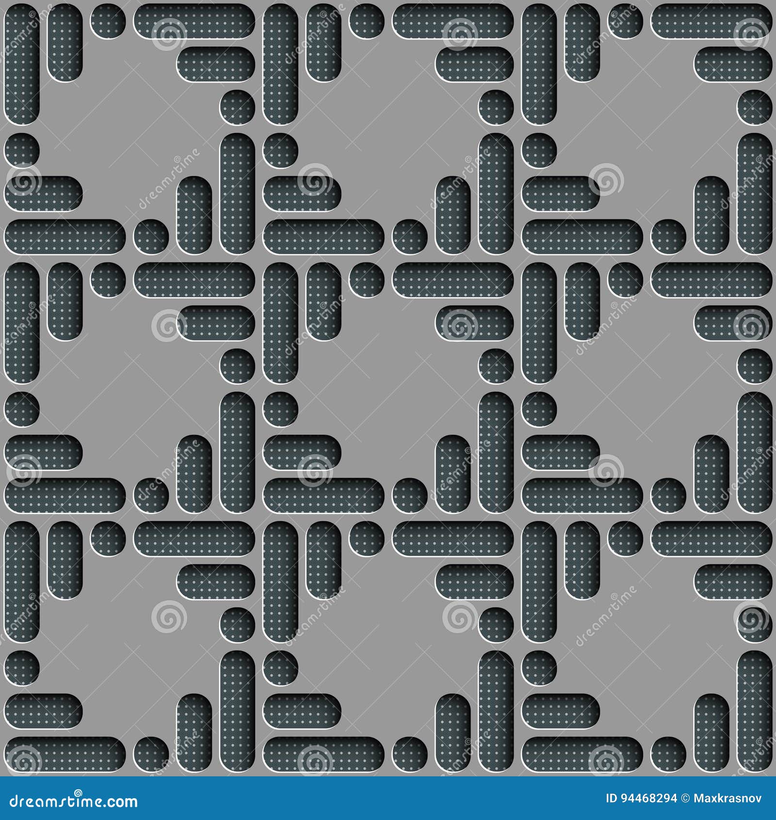 Seamless Grid Pattern stock vector. Illustration of abstract - 94468294