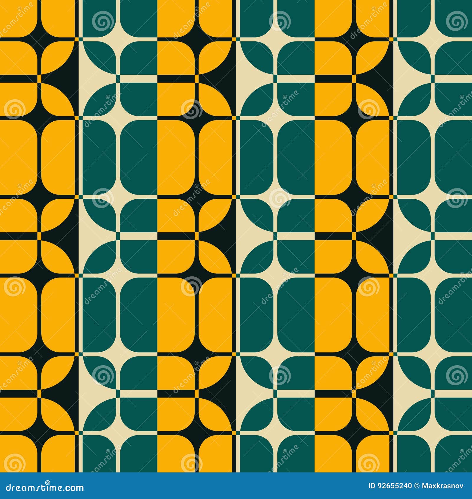 Seamless Grid Pattern stock vector. Illustration of fabric - 92655240