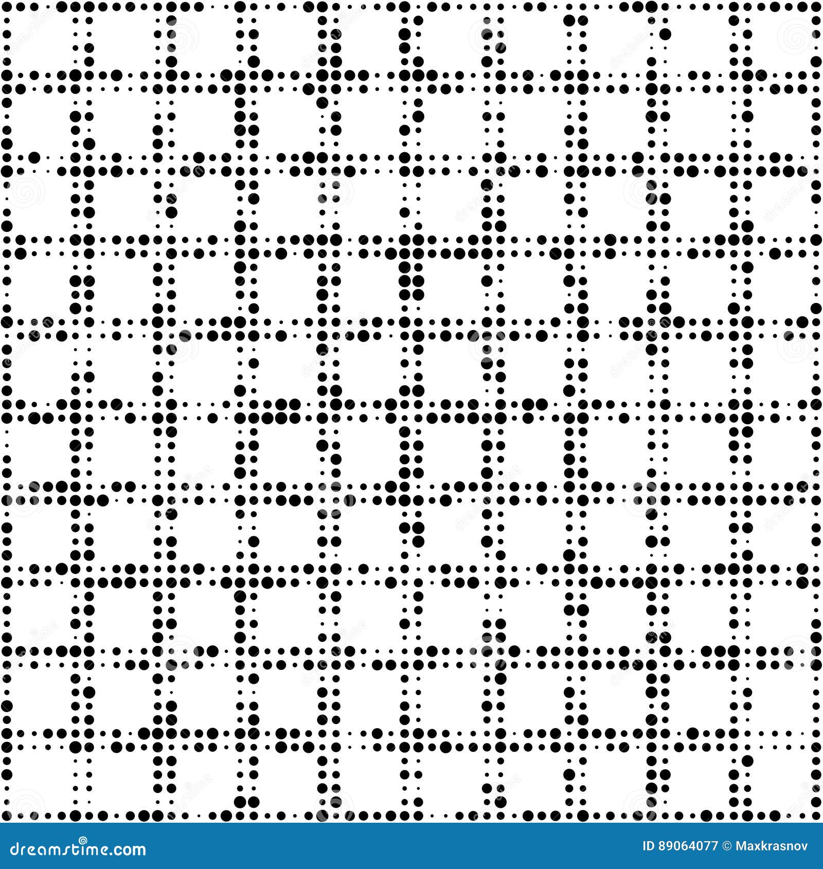Seamless Grid Pattern stock vector. Illustration of fabric - 89064077