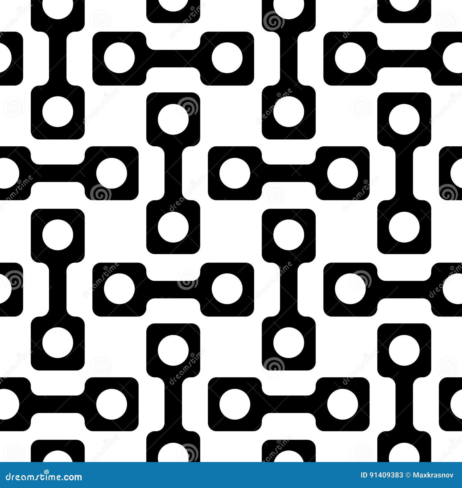 Seamless Grid Pattern stock vector. Illustration of minimalistic - 91409383