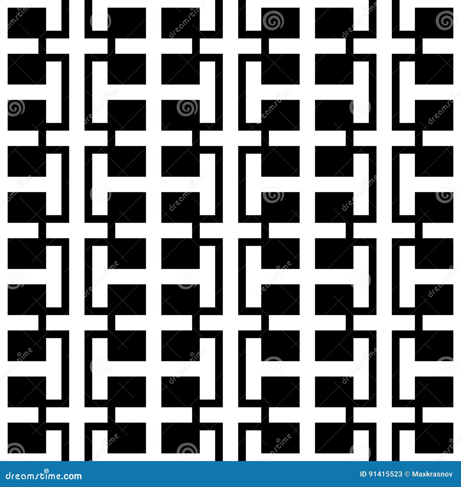 Seamless Grid Pattern stock vector. Illustration of elegant - 91415523