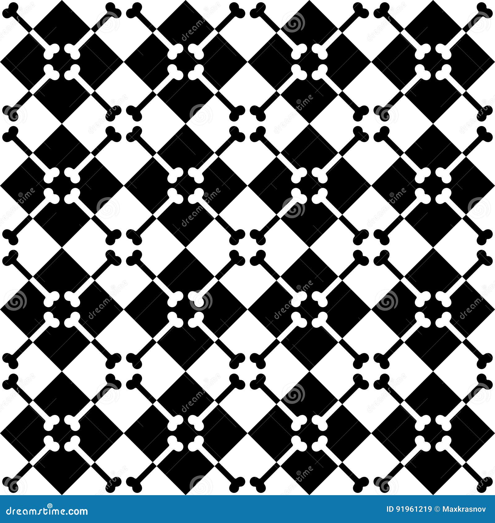 Seamless Grid Pattern stock vector. Illustration of graphic - 91961219