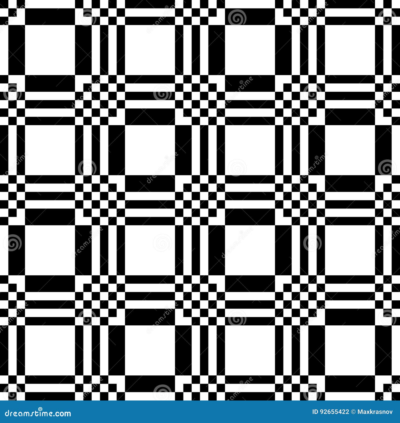 Seamless Grid Pattern stock vector. Illustration of design - 92655422