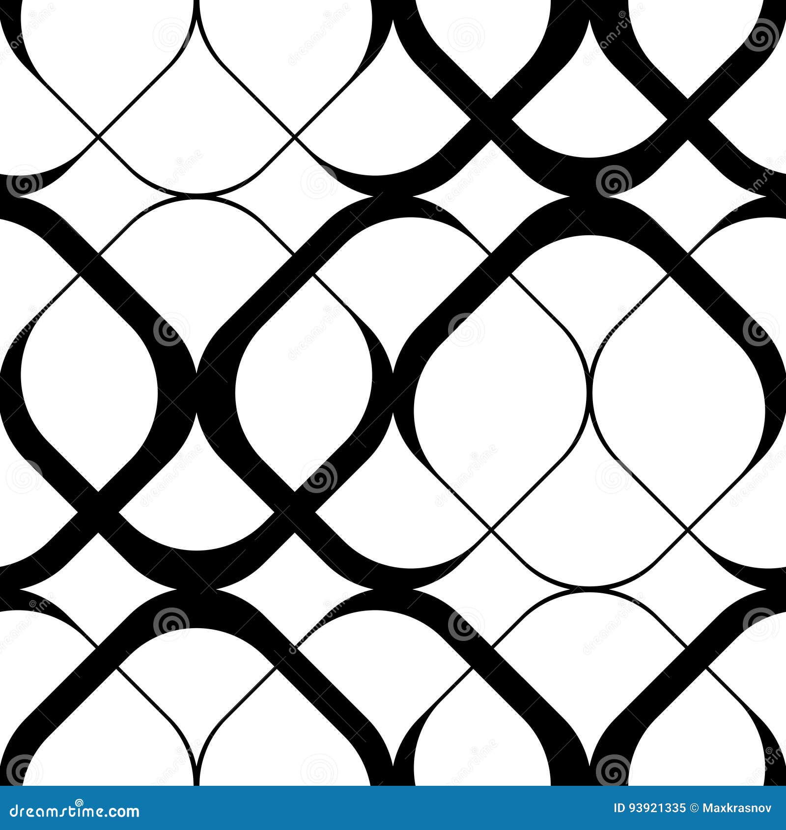 Seamless Grid Pattern stock vector. Illustration of shape - 93921335
