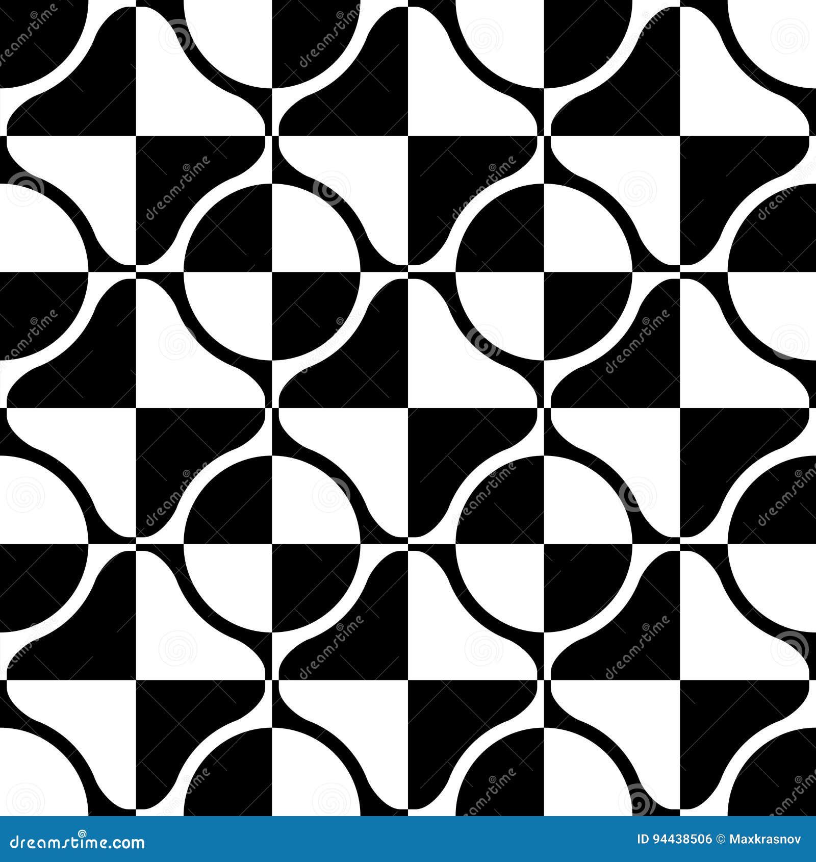 Seamless Grid Pattern stock vector. Illustration of seamless - 94438506