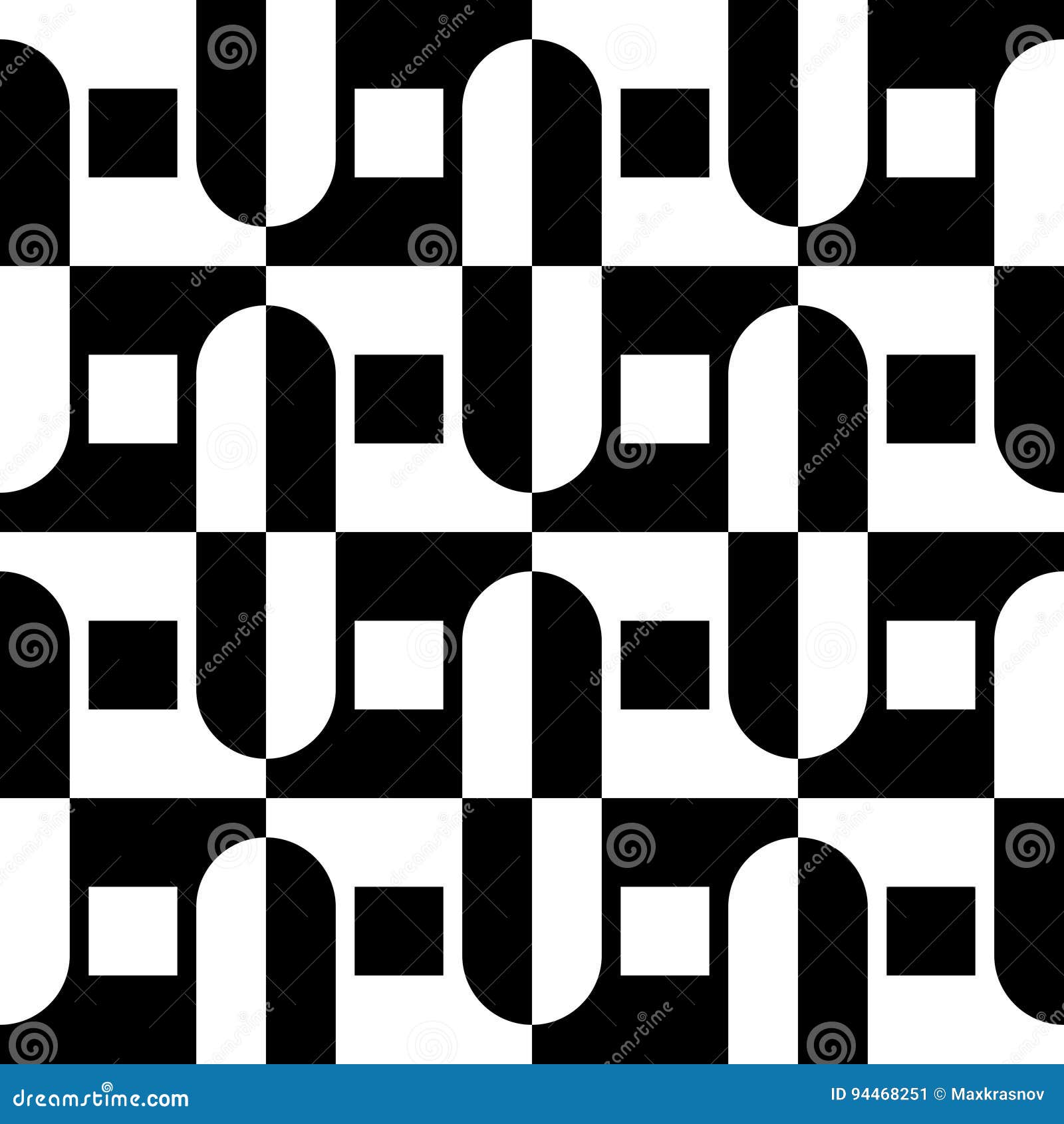 Seamless Grid Pattern stock vector. Illustration of seamless - 94468251