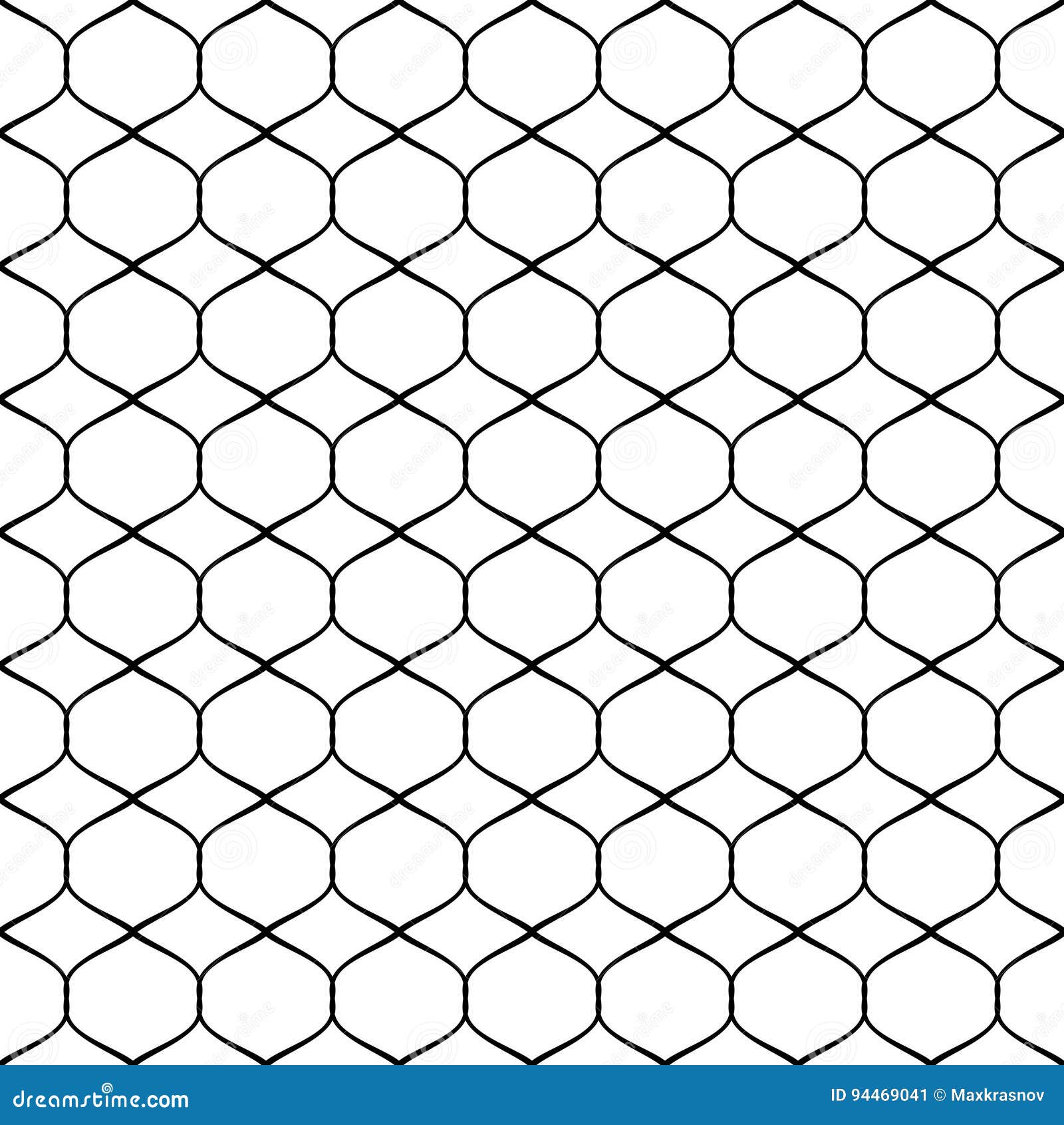 Seamless Grid Pattern stock vector. Illustration of linear - 94469041