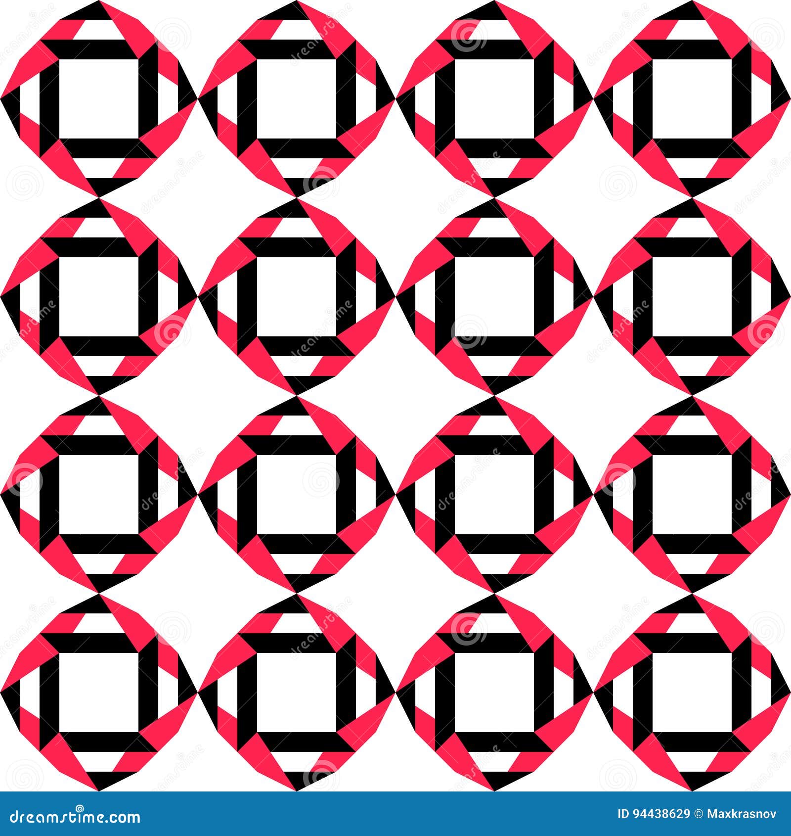 Seamless Grid Pattern stock vector. Illustration of line - 94438629