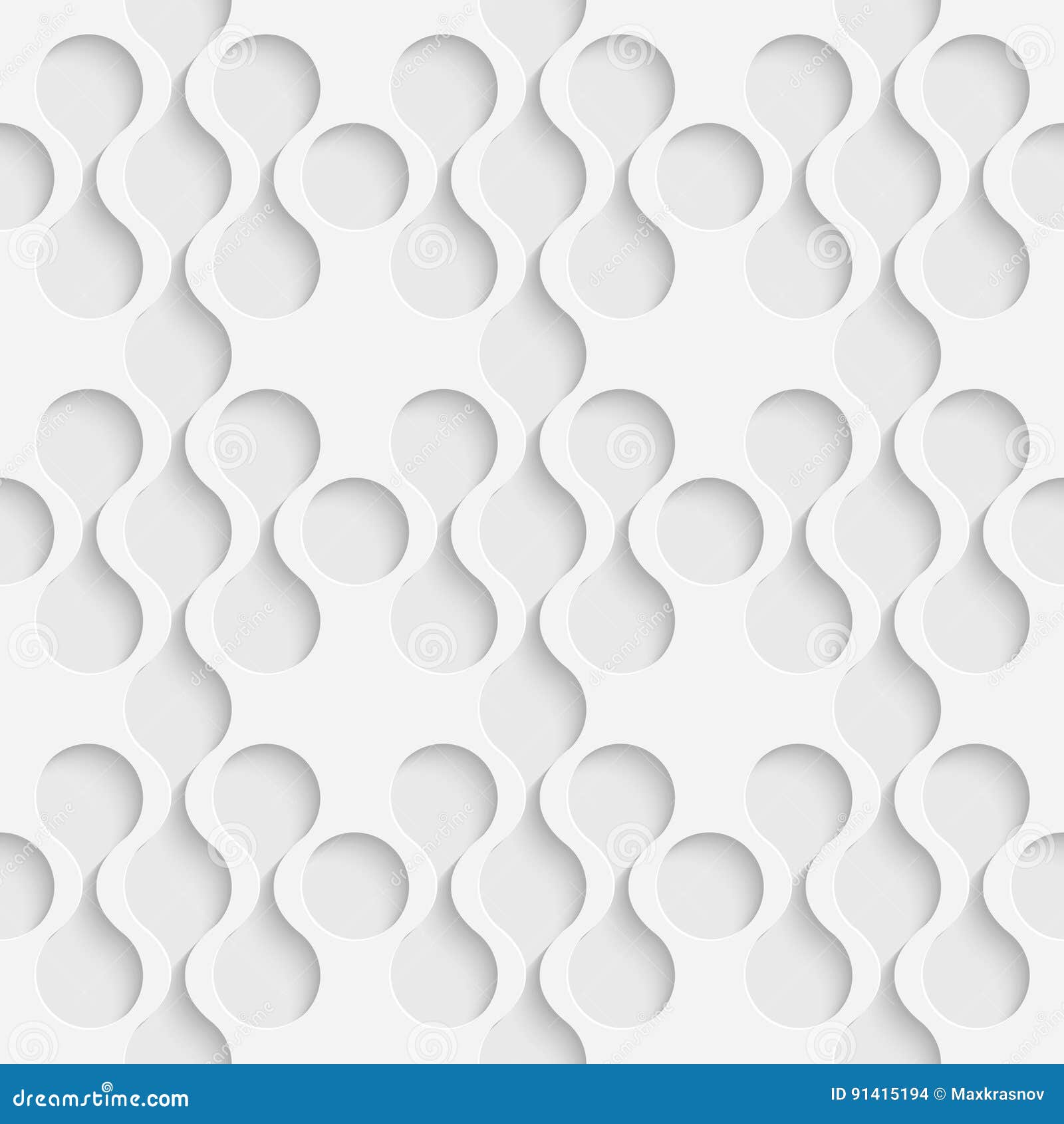 Seamless Grid Texture Thick Lines Pattern Vector Tile Background