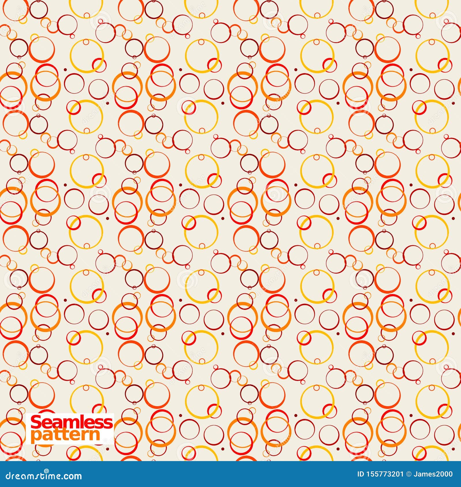 Seamless groovie pattern stock vector. Illustration of cover - 155773201