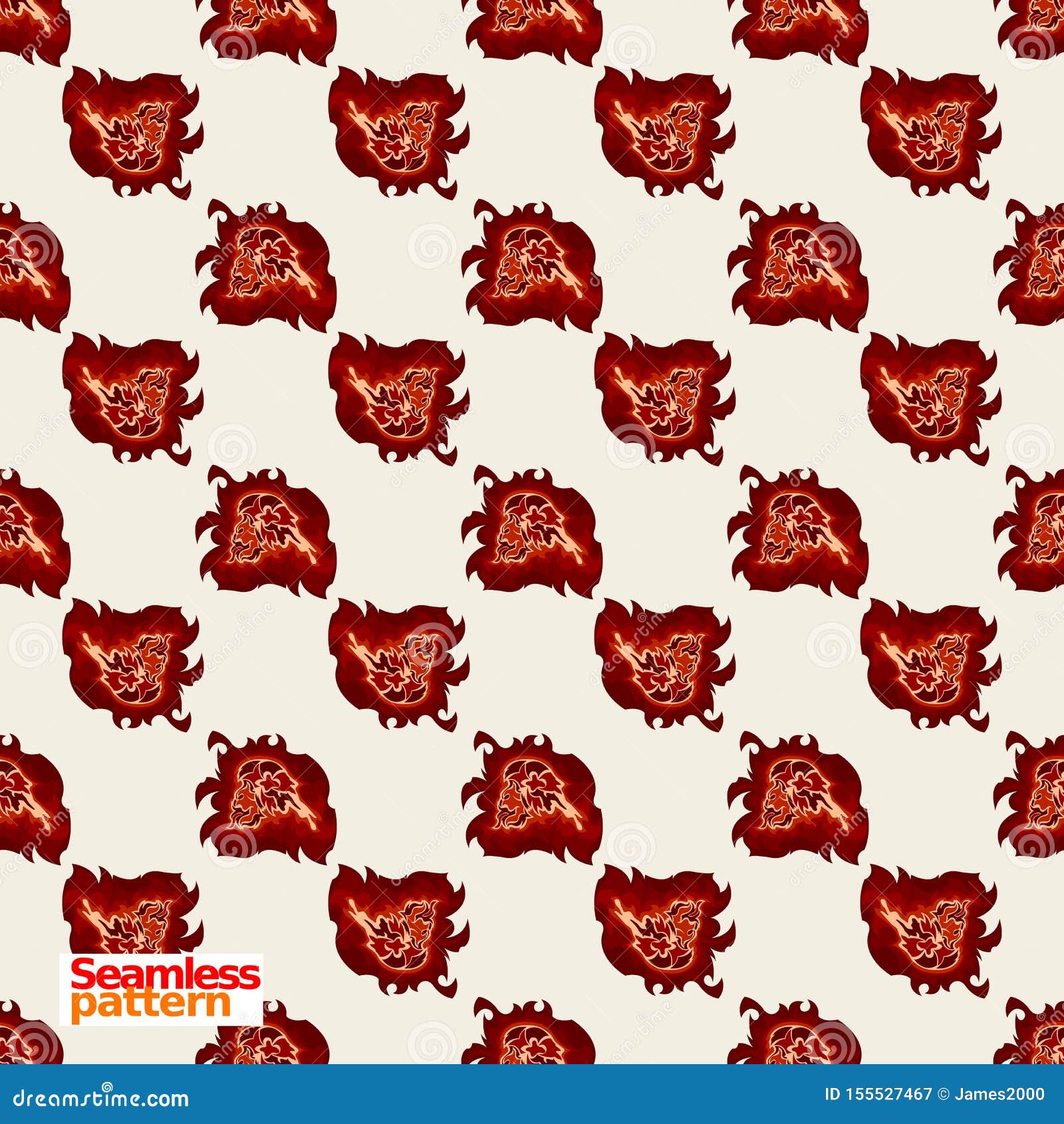 Seamless groovie pattern stock vector. Illustration of fabric - 155527467