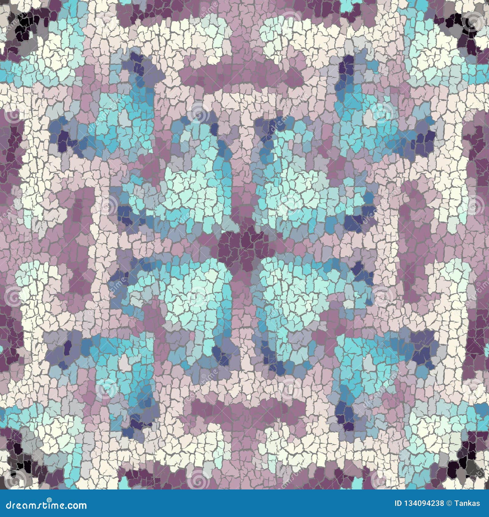 Seamless Grunge Abstract Square Pattern. Paint Grunge Cracks. Stock ...