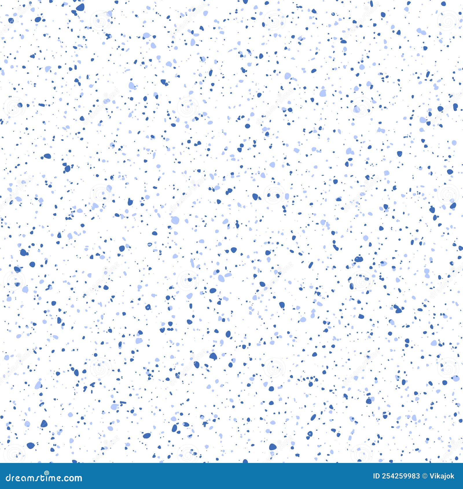 Seamless Grunge Speckle Texture. Distress Grain Background. Blue Splash ...