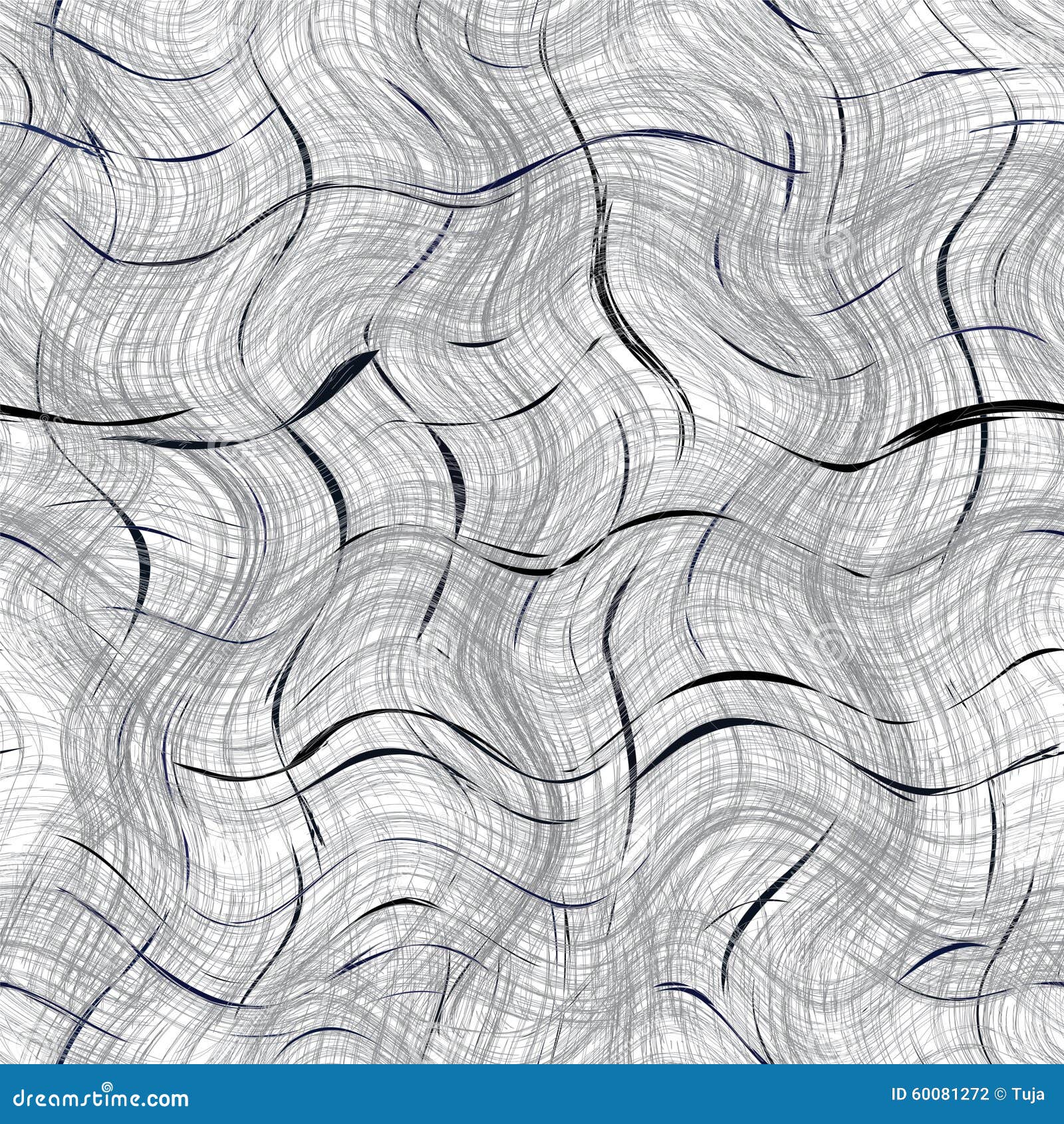 Seamless Grunge Striped Wavy Pattern in Grey, Black and White Colors ...