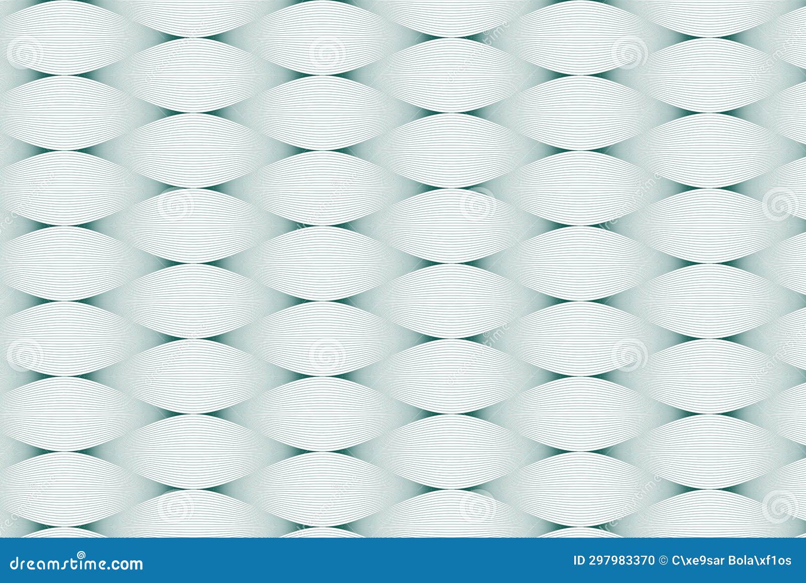 Vector Abstract Guilloche Patterns. Line Backgrounds and Ribbons with a ...