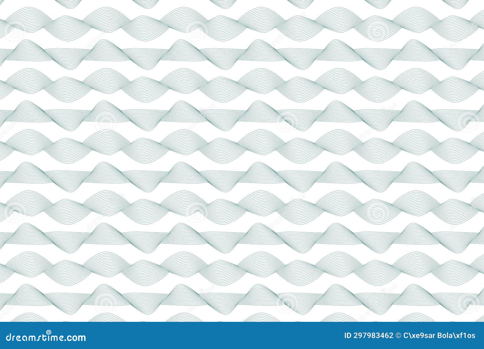 Vector Abstract Guilloche Patterns. Line Backgrounds and Ribbons with a ...