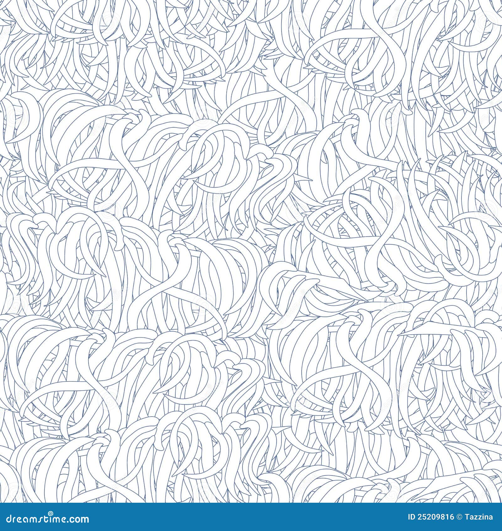 Seamless Hand-drawing Abstract Pattern Stock Vector - Illustration of ...