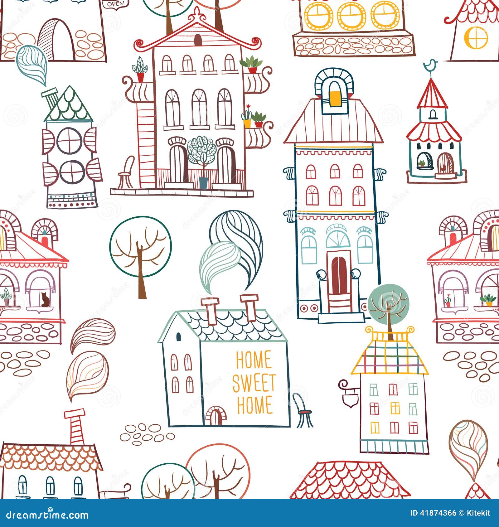 Handdrawn Buildings Stock Illustrations – 451 Handdrawn Buildings Stock ...