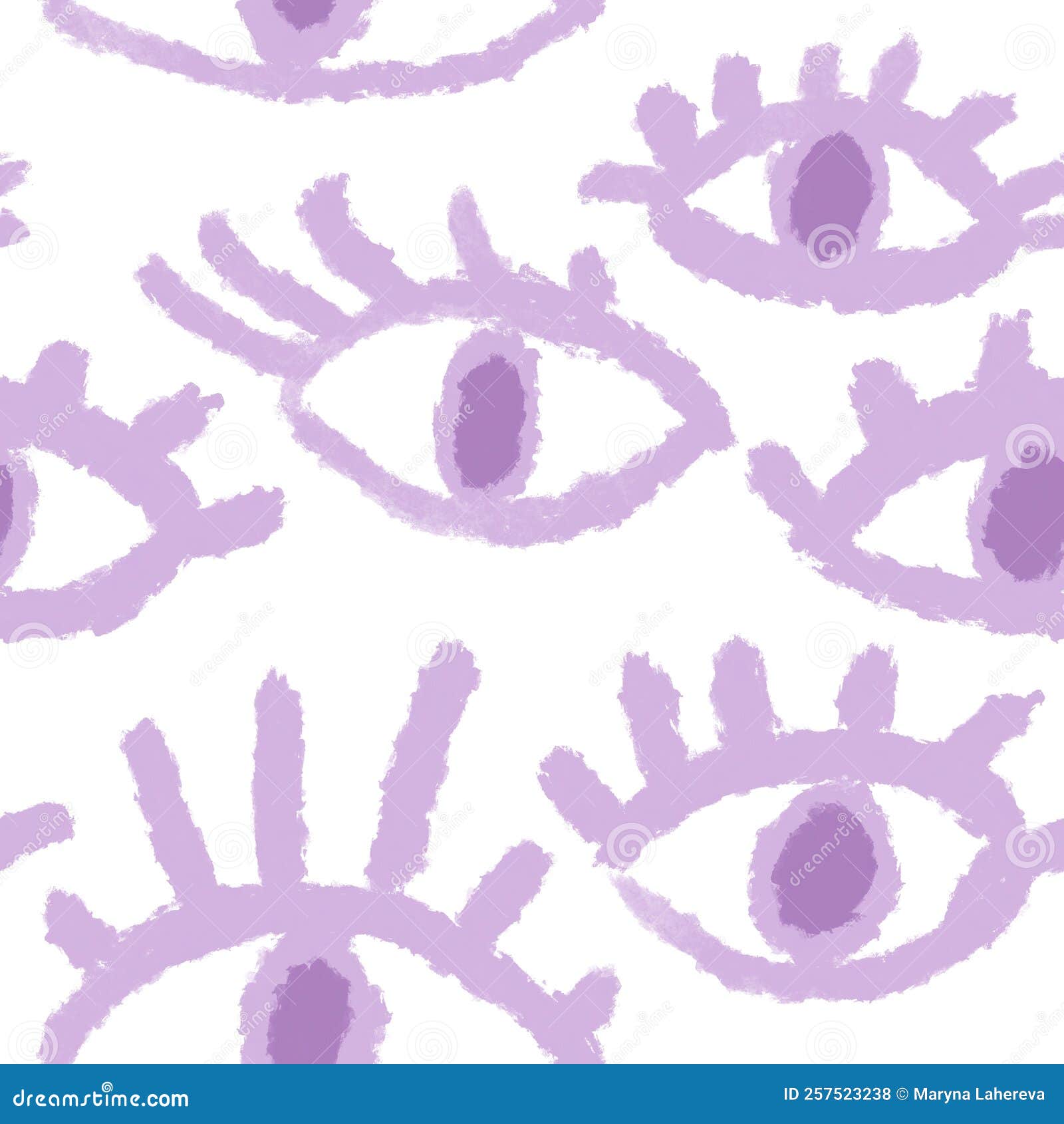 Evil Eye Pastel Isolated. Magic, Witchcraft, Occult Symbol. Hamsa Eye ...