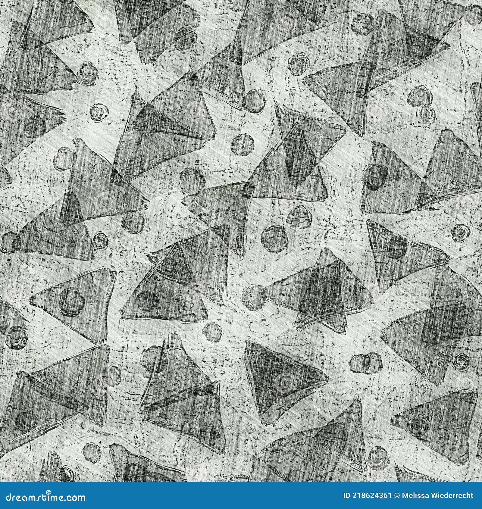 Seamless Hand Drawn Pencil Sketch Pattern for Surface Print Stock Image ...