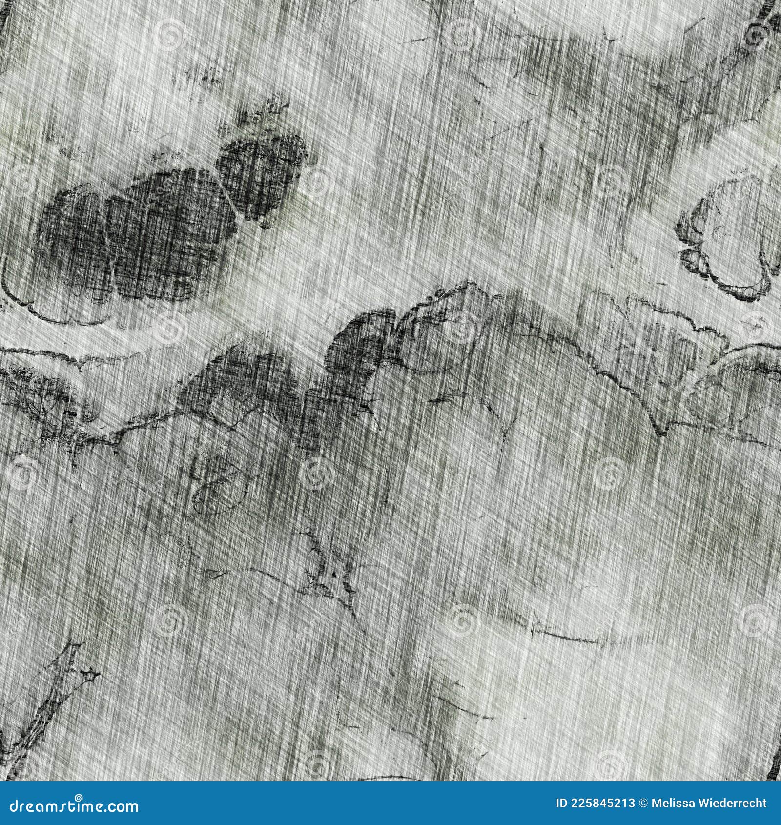 Seamless Hand Drawn Pencil Sketch Pattern for Surface Print Stock ...