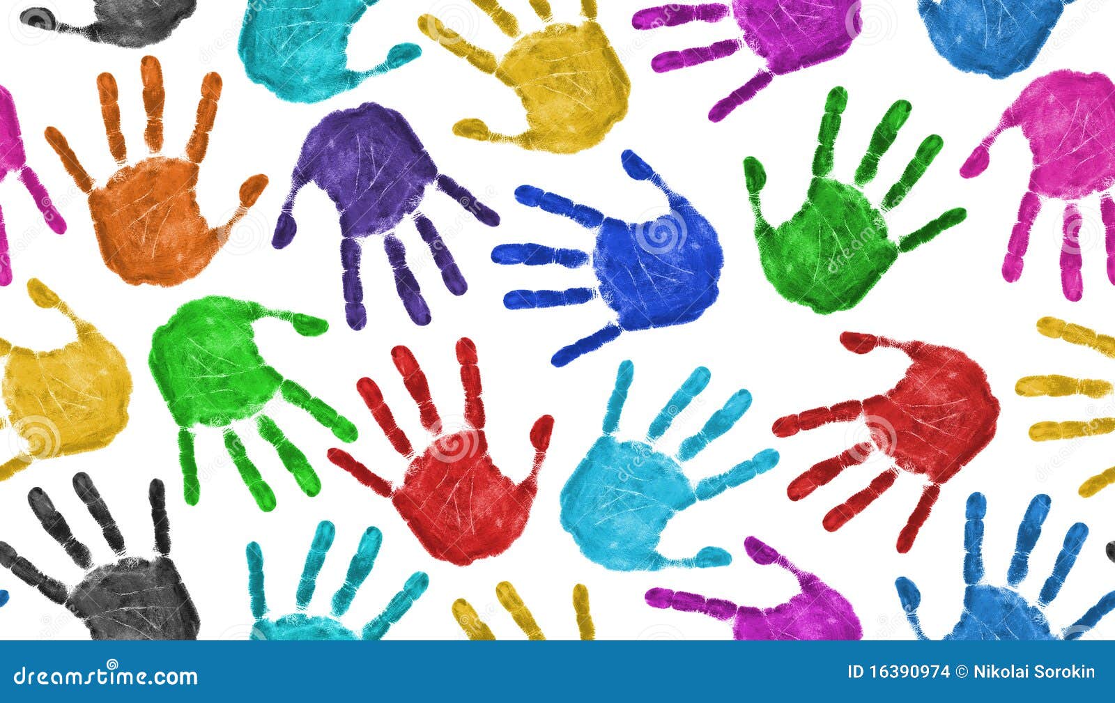 Seamless Hands Background Stock Photography | CartoonDealer.com #68228360