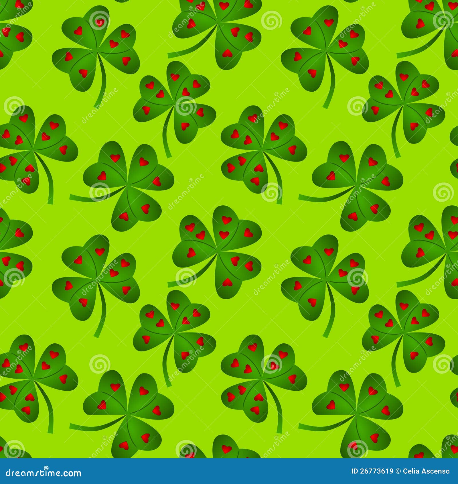 Clovers Cartoon Vector | CartoonDealer.com #28953553