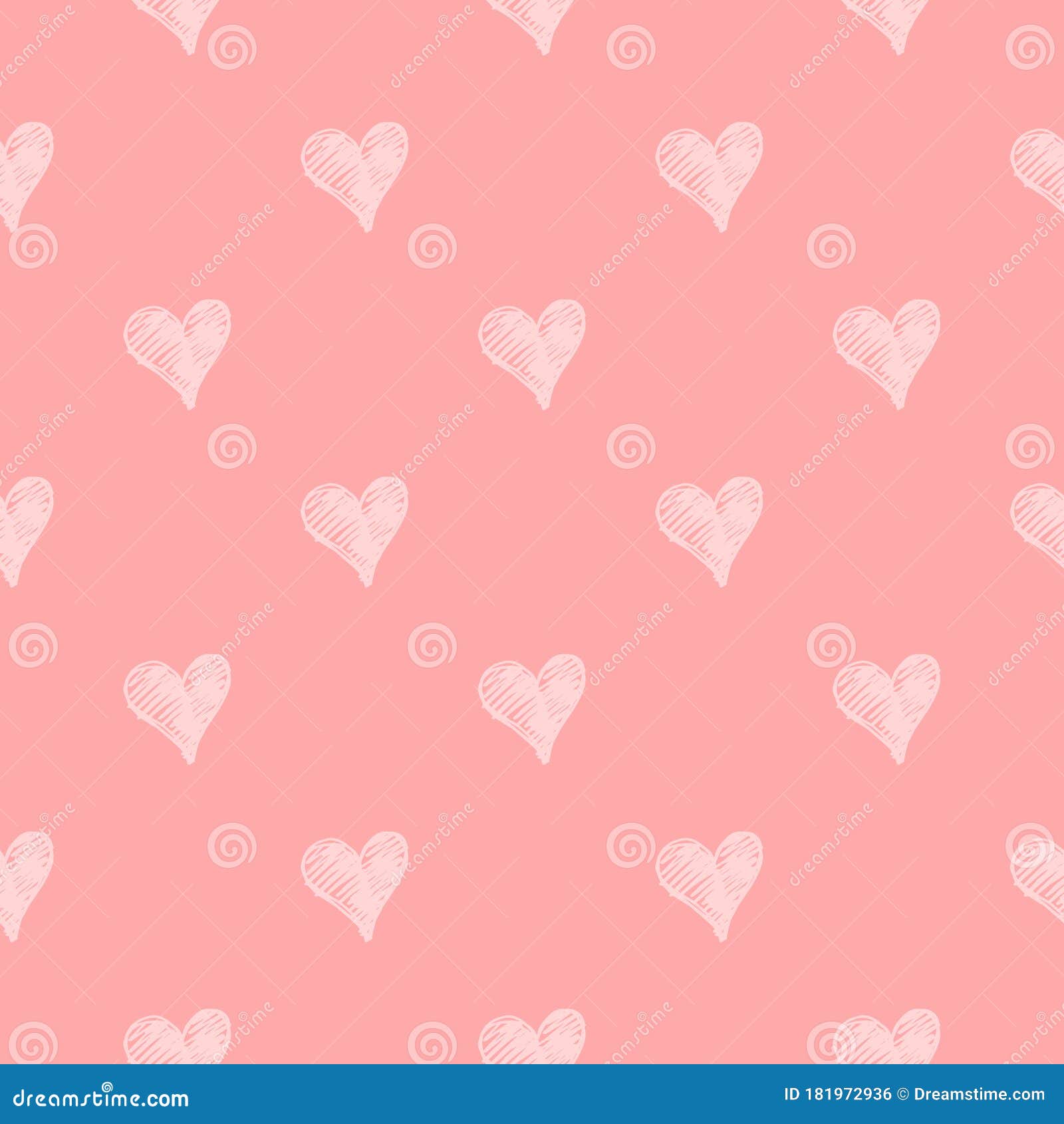 Seamless Heart Shaped Background for Celebrations and Invitations Stock ...