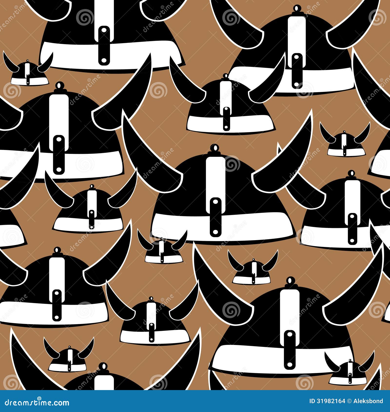 Knight Pattern On White Background For Children Cartoon Vector ...