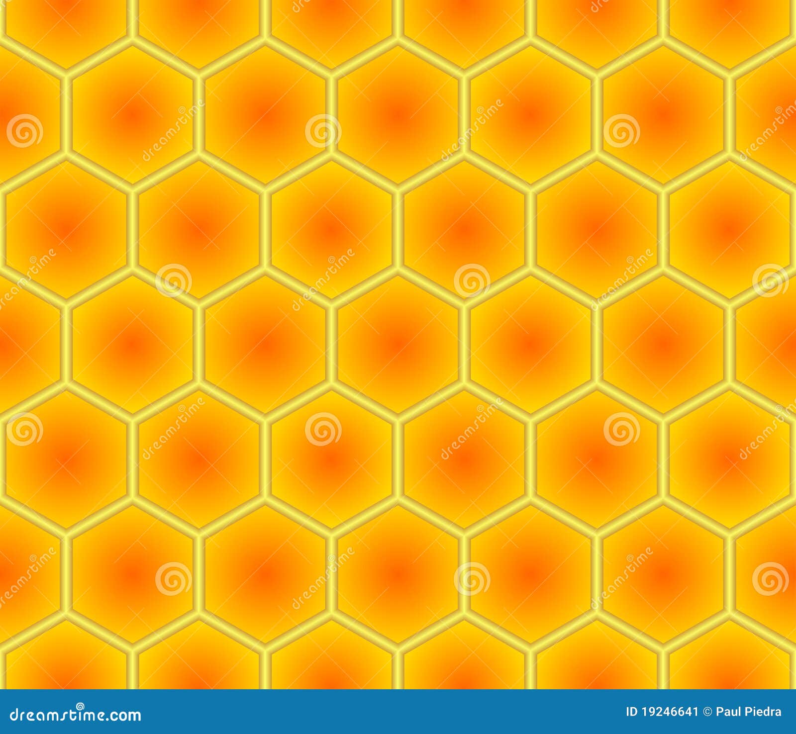 Seamless Hex Background Cartoon Vector | CartoonDealer.com #19246641