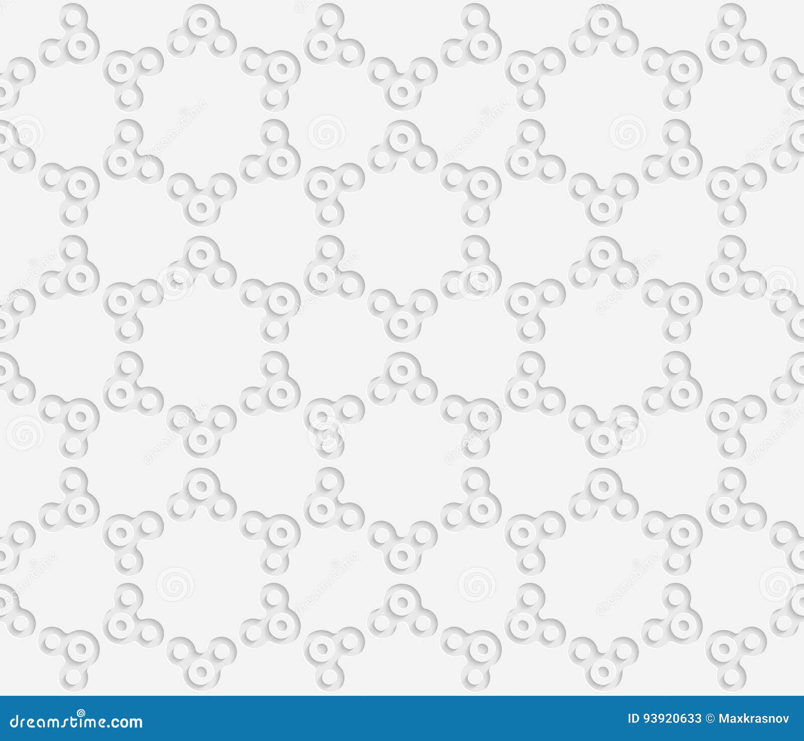 Seamless Hexagon Pattern stock vector. Illustration of elegant - 93920633