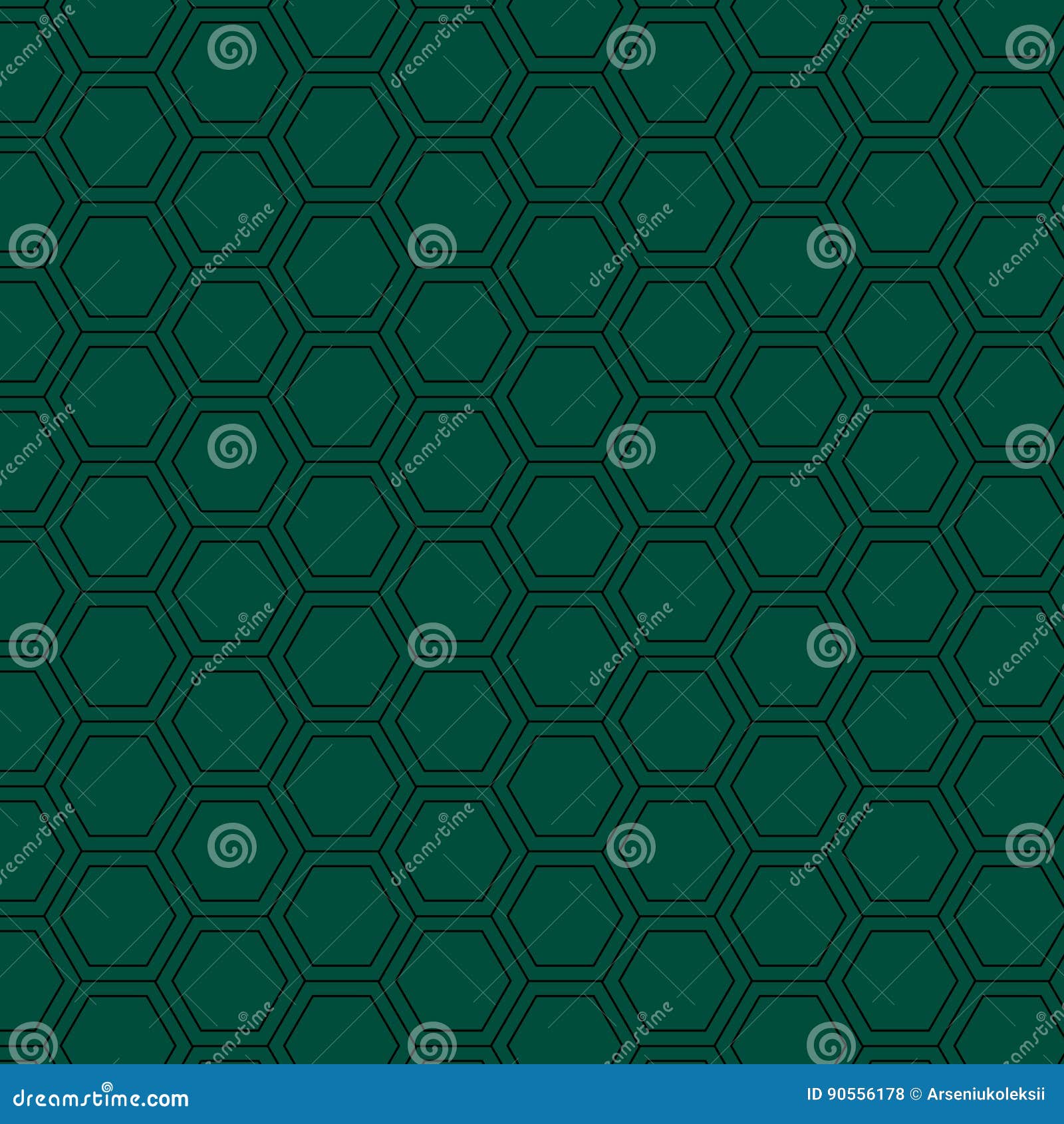 Seamless Hexagon Texture. Vector Illustration | CartoonDealer.com #90556178