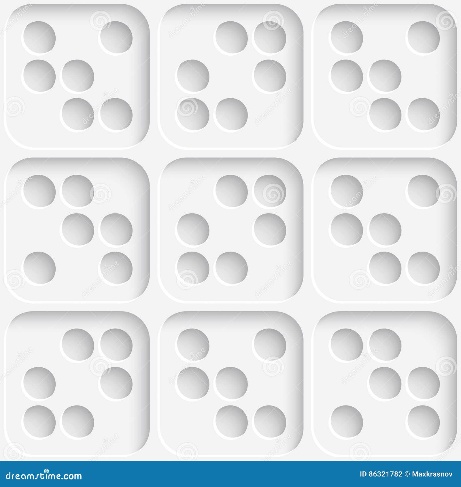 Seamless Hole Pattern Cartoon Vector | CartoonDealer.com #91412919