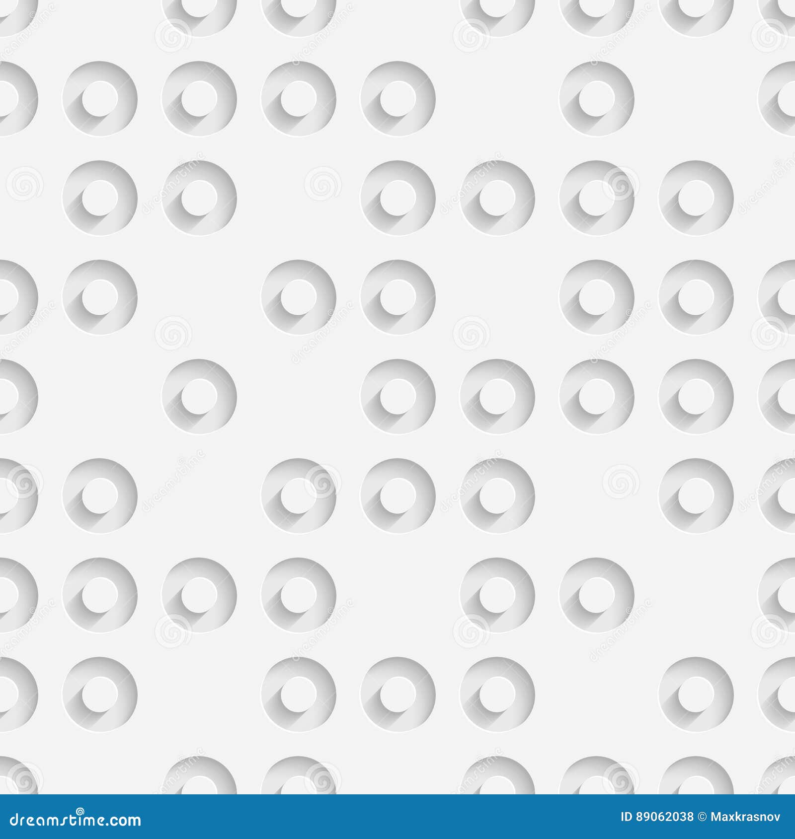 Seamless Hole Pattern stock vector. Illustration of minimalistic - 89062038