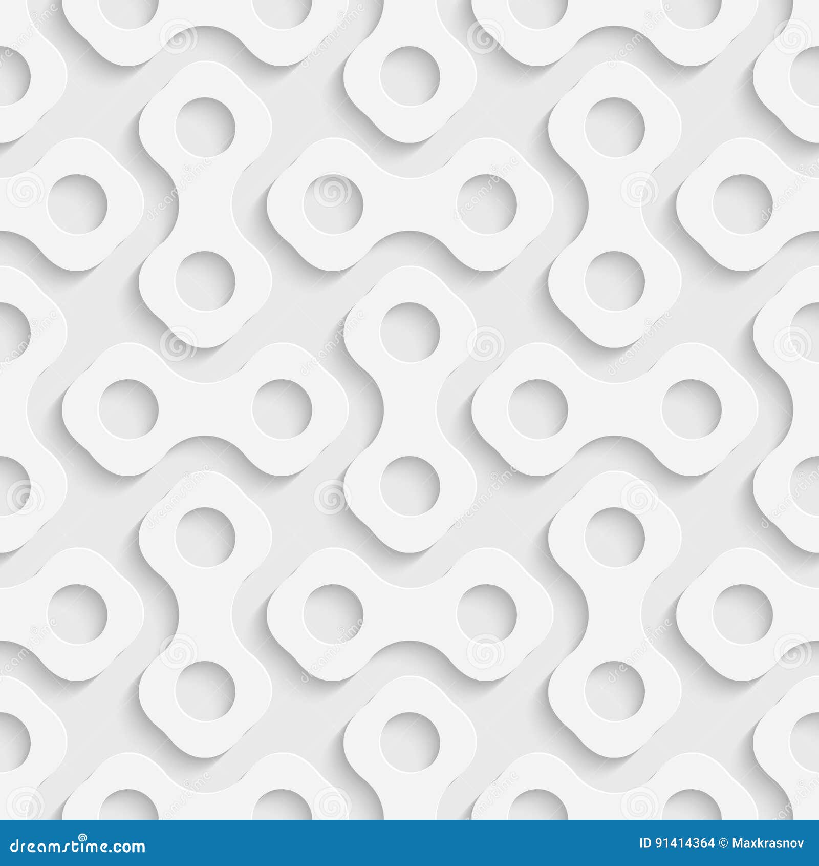 Seamless Hole Pattern Cartoon Vector | CartoonDealer.com #91412919