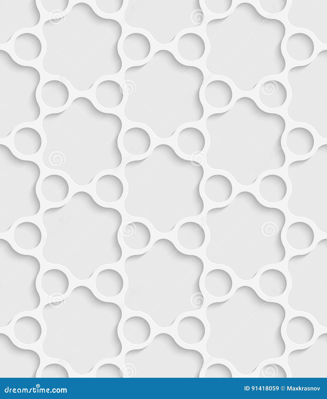 Seamless Hole Pattern stock vector. Illustration of paper - 91418059