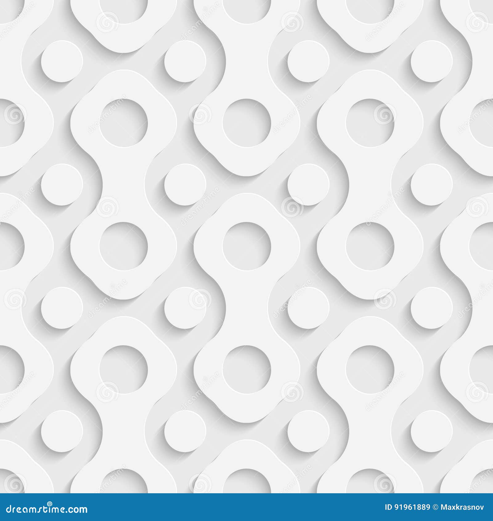 Seamless Hole Pattern stock vector. Illustration of lattice - 91961889