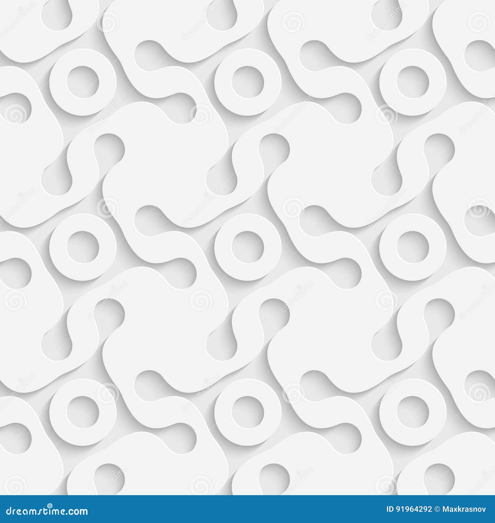 Seamless Hole Pattern Cartoon Vector | CartoonDealer.com #93917941