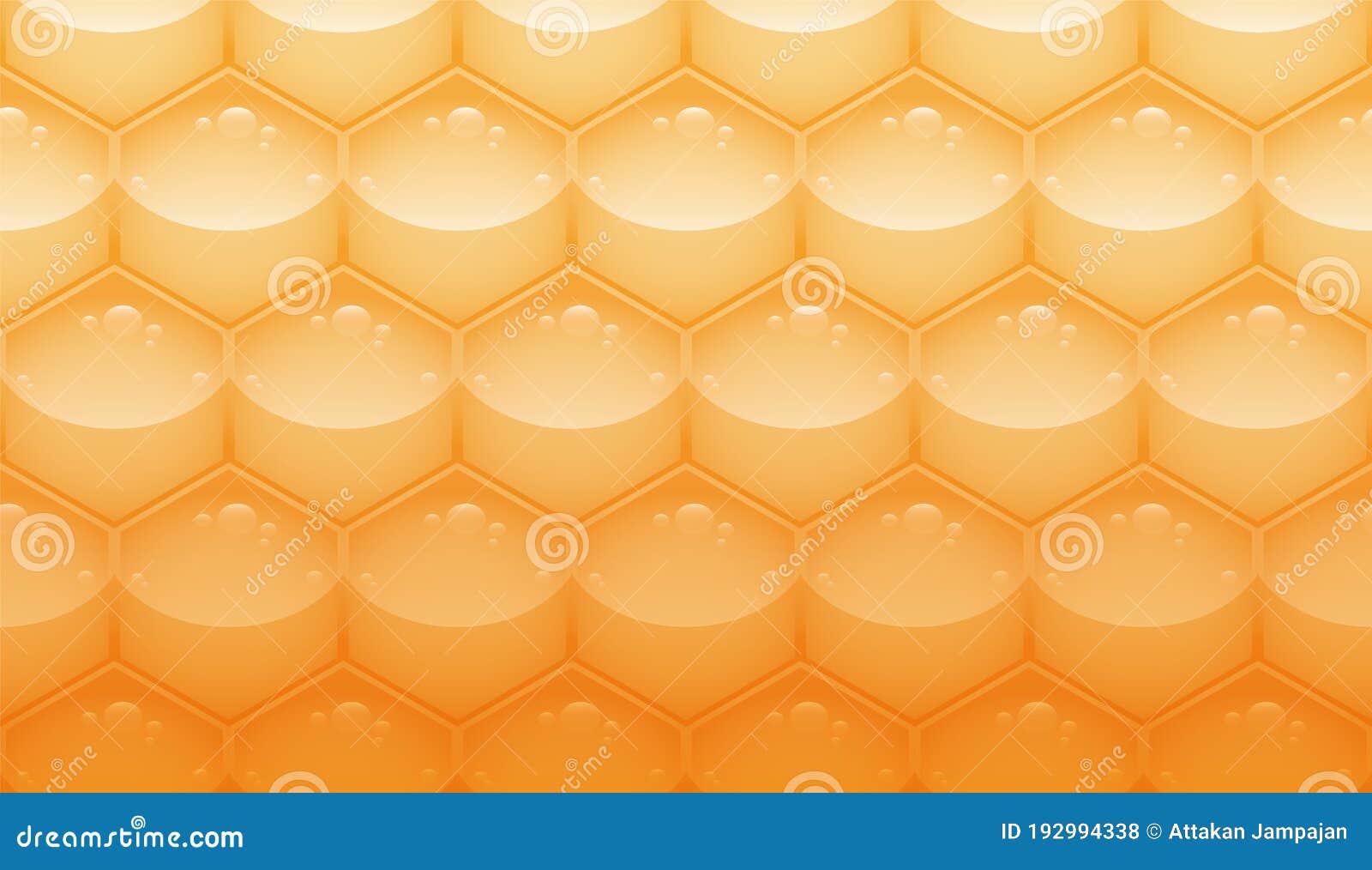 Seamless Honeycomb Pattern Background,Realistic Seamless Honeycomb ...