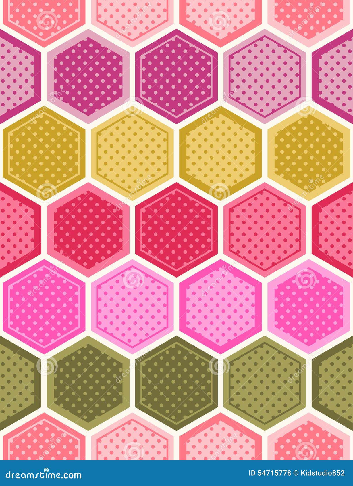 Seamless Honeycomb Textured Pattern Stock Vector - Illustration of ...