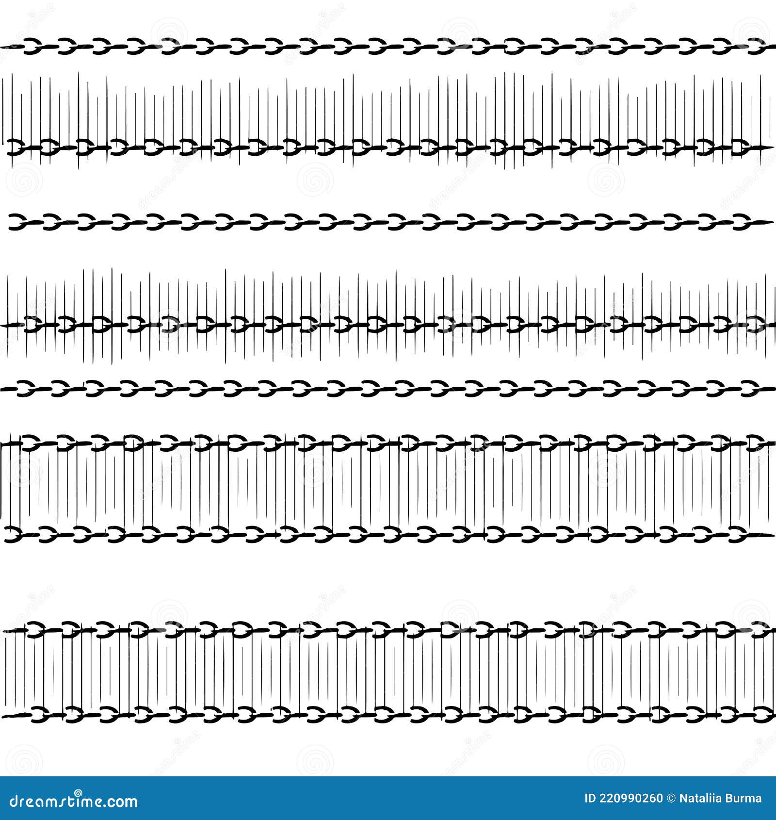 Seamless Horizontal Lines. Pattern for Print, Texture for Fabric and ...